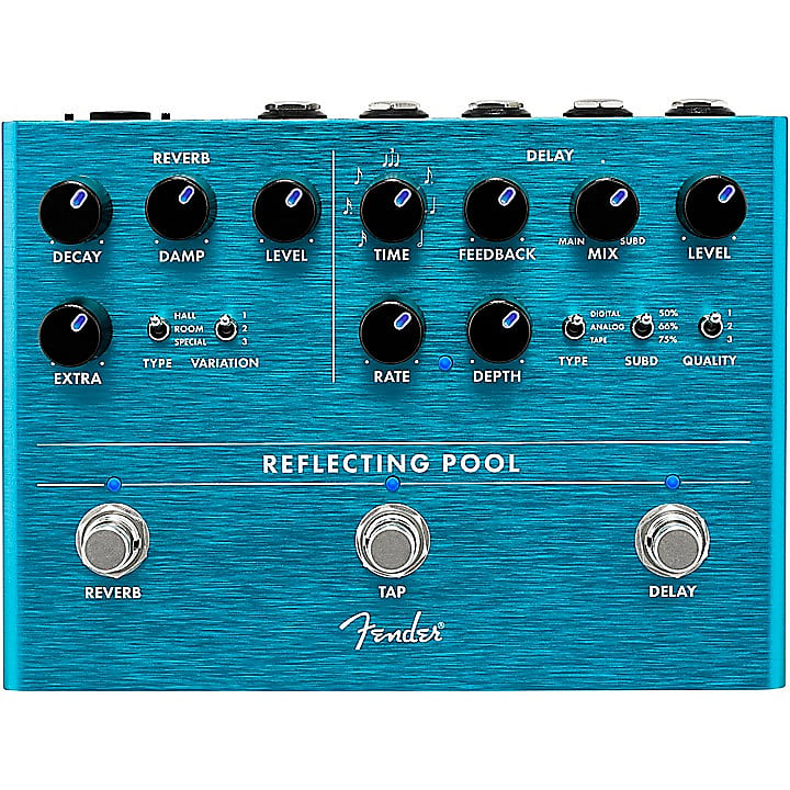 Fender Reflecting Pool Delay & Reverb | Reverb
