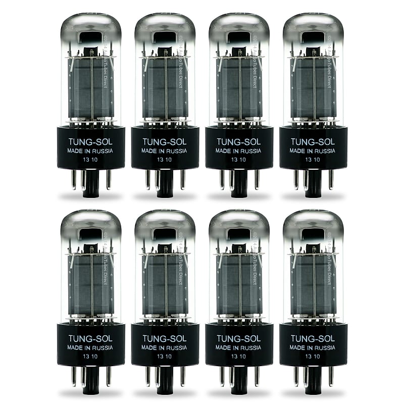 New Matched Octet Tung-Sol 6V6GT Amplifier Power Tubes | Reverb