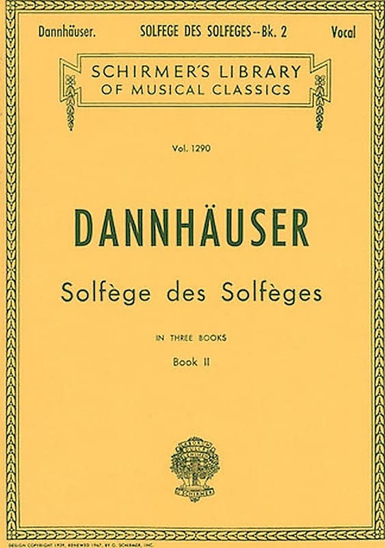 Solfege des Solfeges - Book II | Reverb