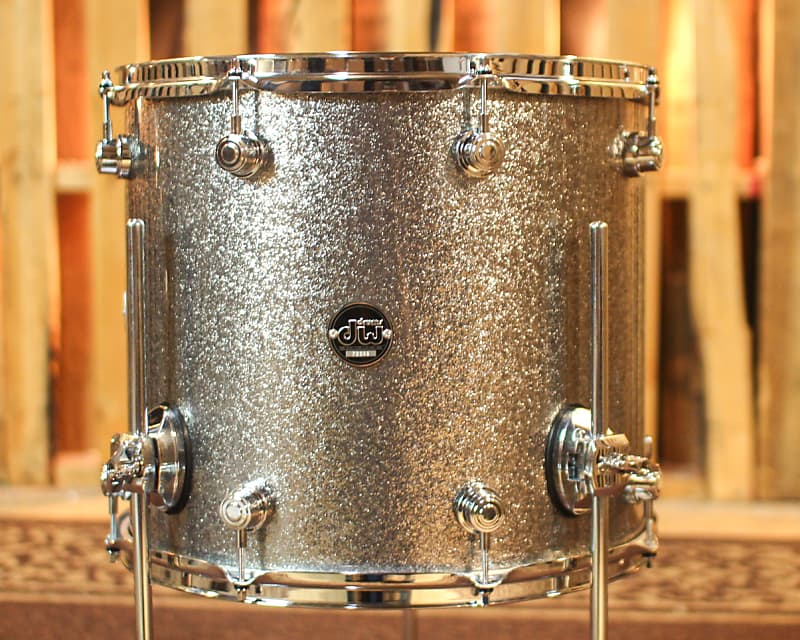 DW Performance Titanium Sparkle Floor Tom - 14x16 | Reverb