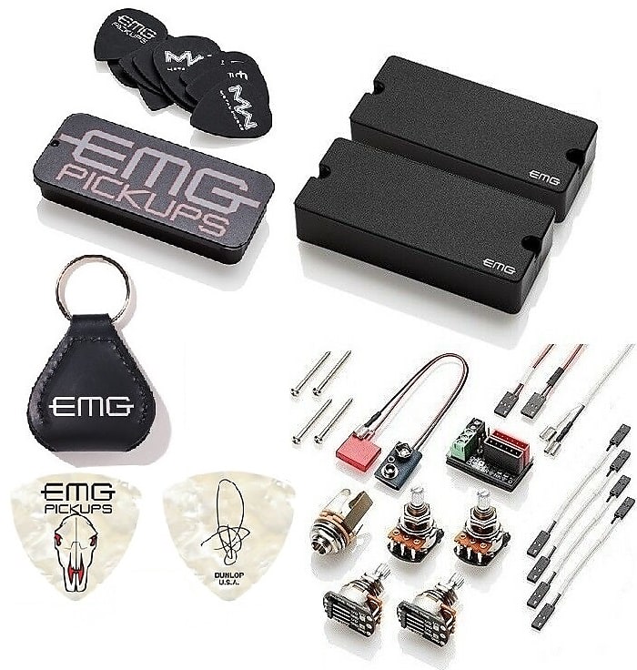 EMG TA Set Black Tom Araya Of Slayer 4 String Soapbar Bass | Reverb