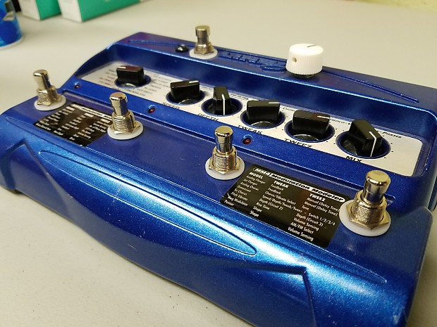 Line 6 MM4 Modulation Modeler Upgraded Switches Volume Mod | Reverb