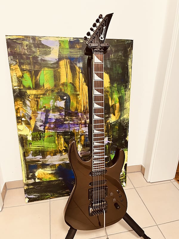 Charvel Jackson Model 6 Kahler 1986 Black Cherry Midboost | Reverb