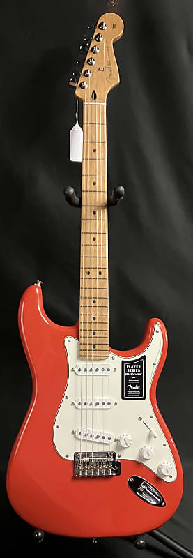 Fender Player Stratocaster Electric Guitar Roasted Maple Neck | Reverb