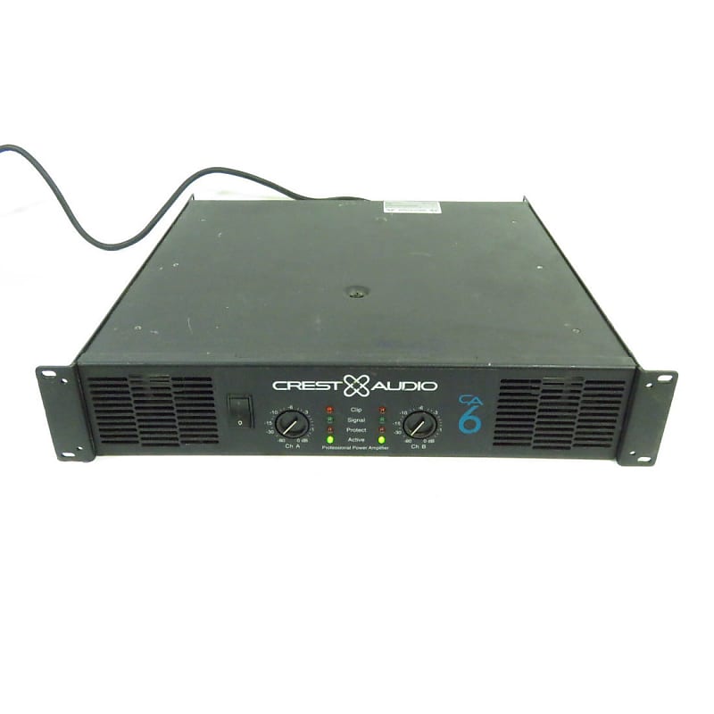 Crest Audio CA6 1500 watt power Amp | Reverb