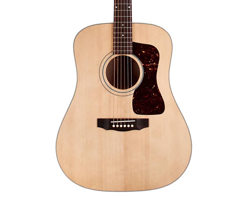 Guild D-40 Standard Dreadnought Acoustic Guitar - Natural | Reverb