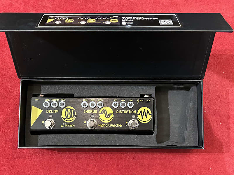 Donner Multi Effector Alpha Cruncher Guitar Delay Chorus | Reverb