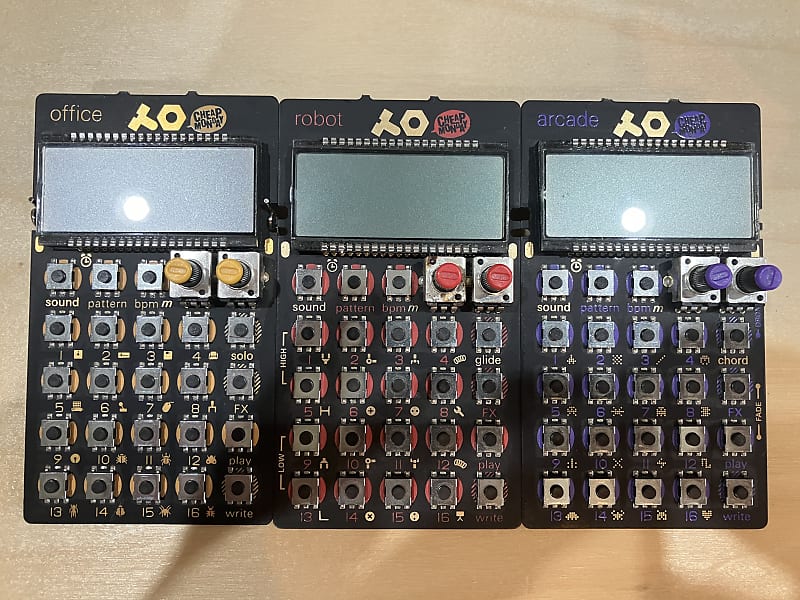 3x Teenage Engineering Pocket Operators | Reverb UK