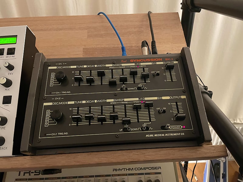 Pearl Syncussion SY-1 - With separate outputs, CV trigger & | Reverb