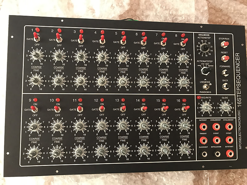 MFOS MFOS 16 Step Rotary Sequencer Music From Outer Space | Reverb