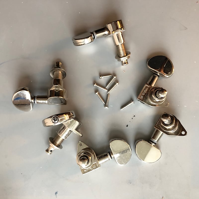 Grover style kidney tuners gretsch 2021 - Chrome | Reverb
