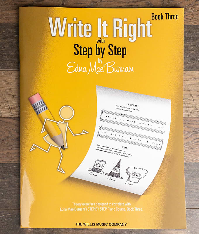 Write it Right with Step by Step Book – Bk. 3 by Edna Mae | Reverb