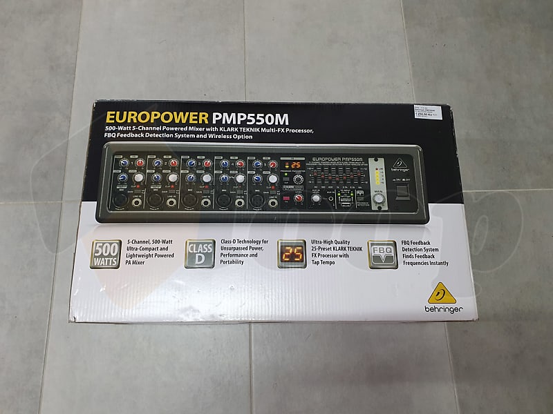 Behringer PMP 550M active mixer | Reverb