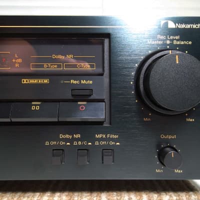 1987 Nakamichi CR-2A Stereo Cassette Deck 1 Owner Super Clean | Reverb