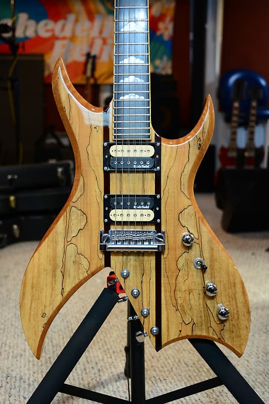BC Rich Bich Exotic Classic 10 - Spalted Maple Top | Reverb