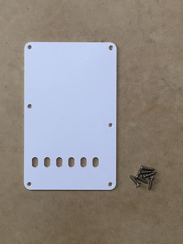 Made in USA Lefty Fender Reissue Guitar Relic Back Plate | Reverb