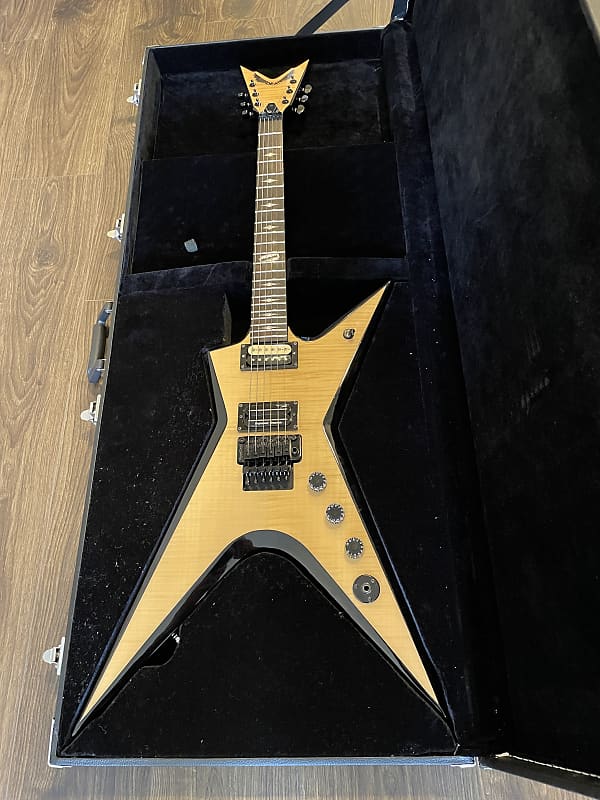 Dean Custom Run Dimebag Stealth Floyd - Natural (99 of | Reverb UK