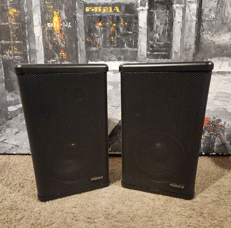 Advent Advent Mini Advent Indoor/Outdoor Speakers 90s - Wood | Reverb