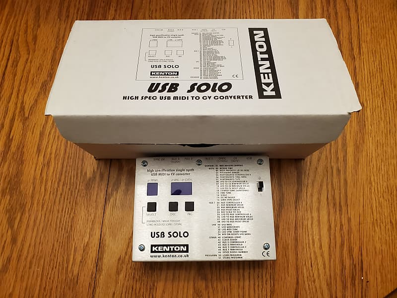 Kenton USB Solo Midi to CV converter | Reverb UK