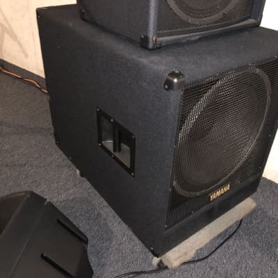 Yamaha SW118 iv SUBWOOFERS (PAIR) Black | Reverb