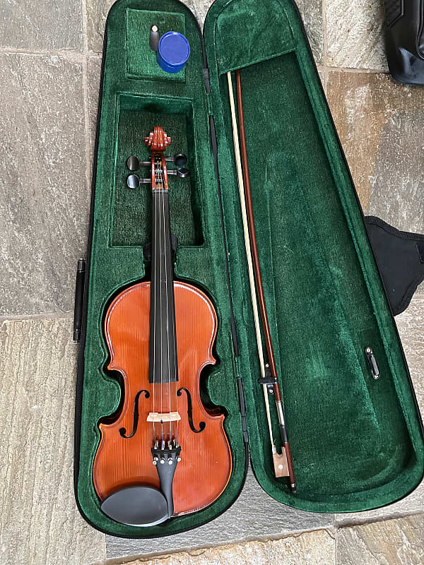 violin, 4/4 size. with case and bow. | Reverb