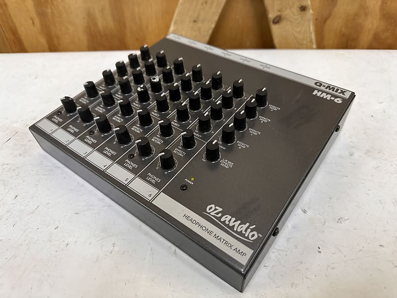 Oz Audio Q-Mix HM-6 Headphone Matrix Amplifier | Reverb