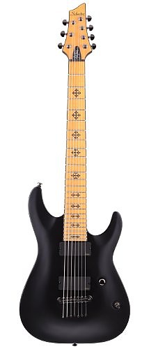 Schecter Jeff Loomis JL-7 2012 Satin Black | Reverb