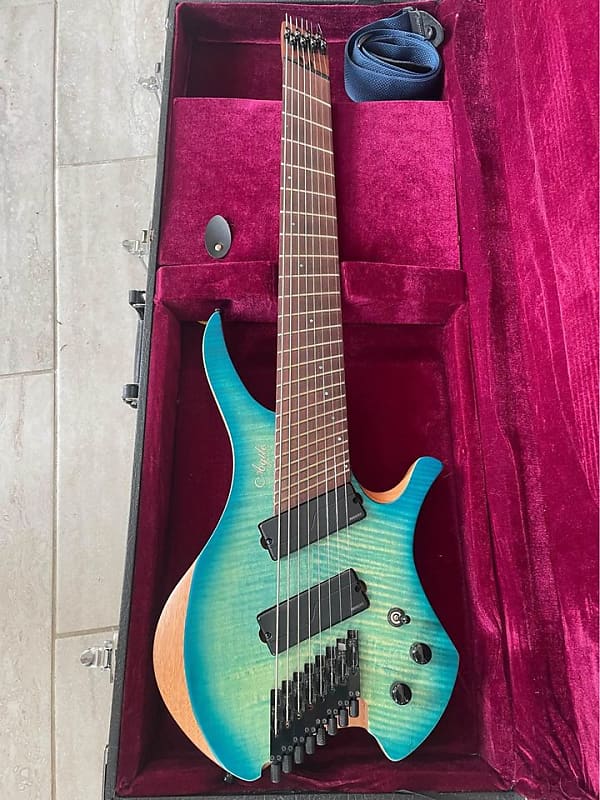 Agile Chiral Parallax 8 String Multiscale w/ Abasi Fishman | Reverb