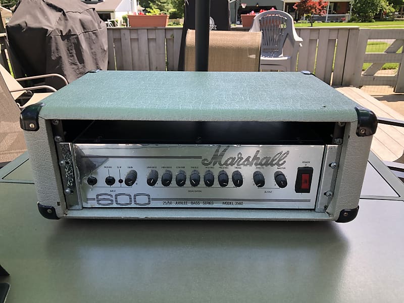 Marshall 25/50 Jubilee Bass Series Model 3560 600 Watt Bi-Amp | Reverb