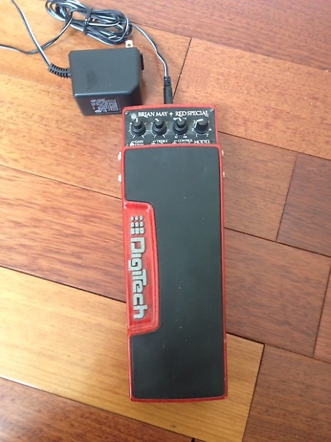 Digitech brian may pedal 2008 Wood grain red special | Reverb