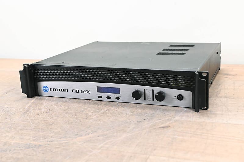 Crown CDi 6000 2-Channel Power Amplifier CG01BWU | Reverb Australia