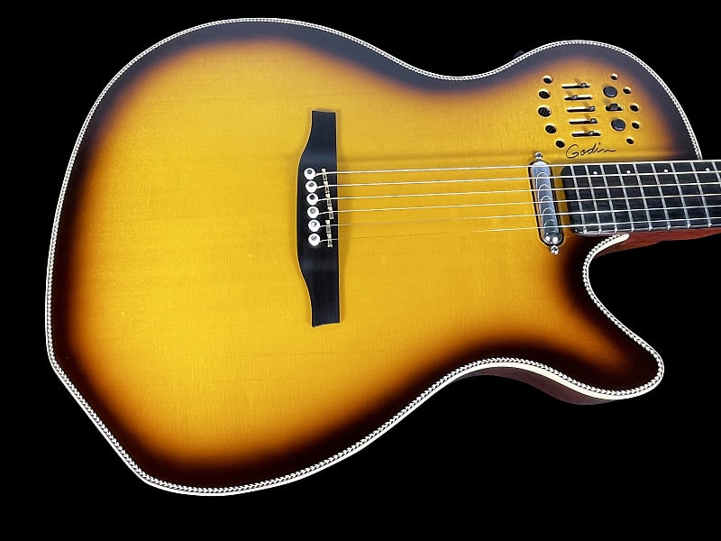 2009 Godin Multiac Spectrum SA Semi-Hollow Steel String ~ | Reverb