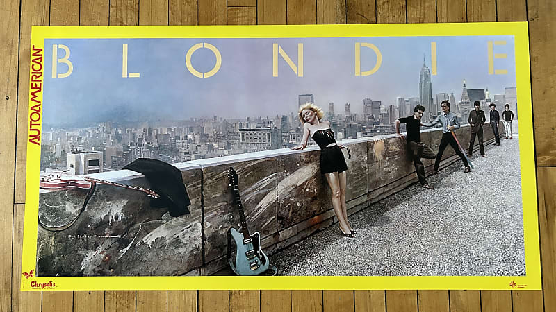 BLONDIE Autoamerican Vintage Promo Poster 1980 | Reverb