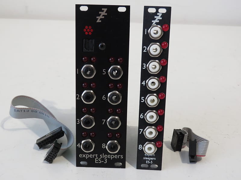 Expert Sleepers ES-3 Lightpipe Daw to CV Eurorack Module & | Reverb
