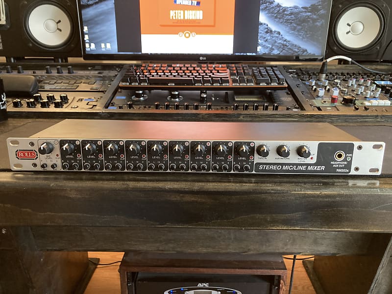 Rolls RM203x Stereo Line Mixer | Reverb