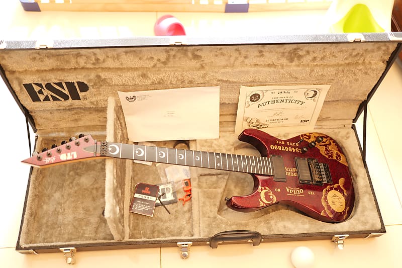 ESP LTD Ouija Sparkle Red 2019 - Good | Reverb Canada