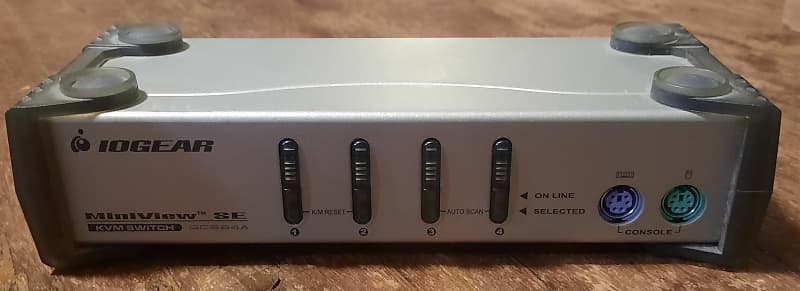 MiniView SE GCS84A KVM Switch - MiniView SE 4 Port Desktop | Reverb UK