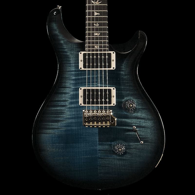 PRS Custom 24 Cobalt Guitar (Blue Smokeburst) | Reverb