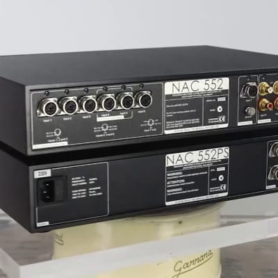 NAIM NAC 552 Preamplifier + Naim 552 PS DR Power | Reverb Deutschland