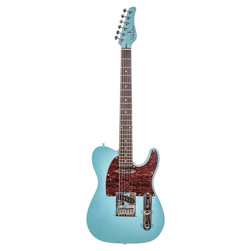 Schecter Route 66 PT Vintage Sixties Sonic Blue | Reverb