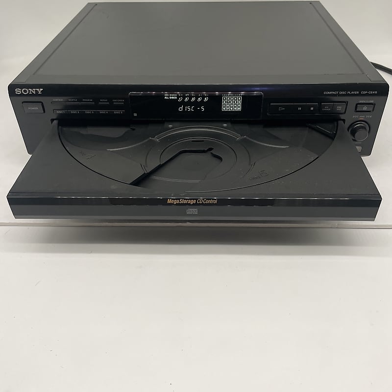 Sony CDP-CE415 5-Disc CD Changer MegaStorage Compact Disc | Reverb