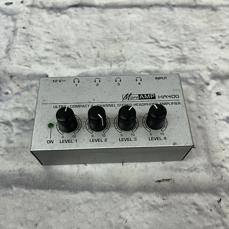 Behringer MicroAMP HA400 Headphone Amp | Reverb