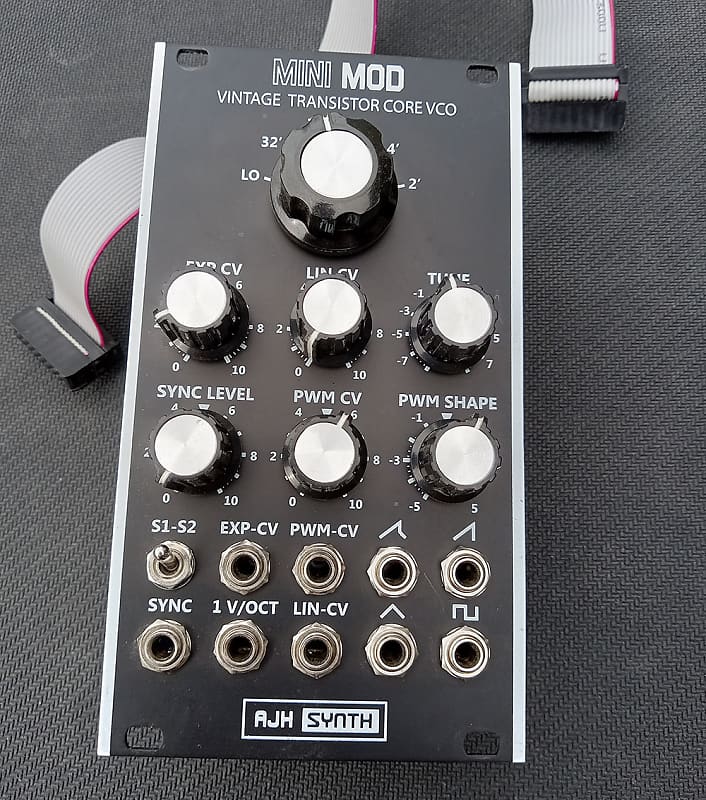 AJH Synth MiniMod VCO - Black | Reverb