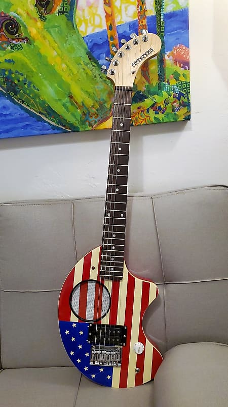 Fernandes Nomad ZO-3 Mini Guitar with Built in Speaker - | Reverb