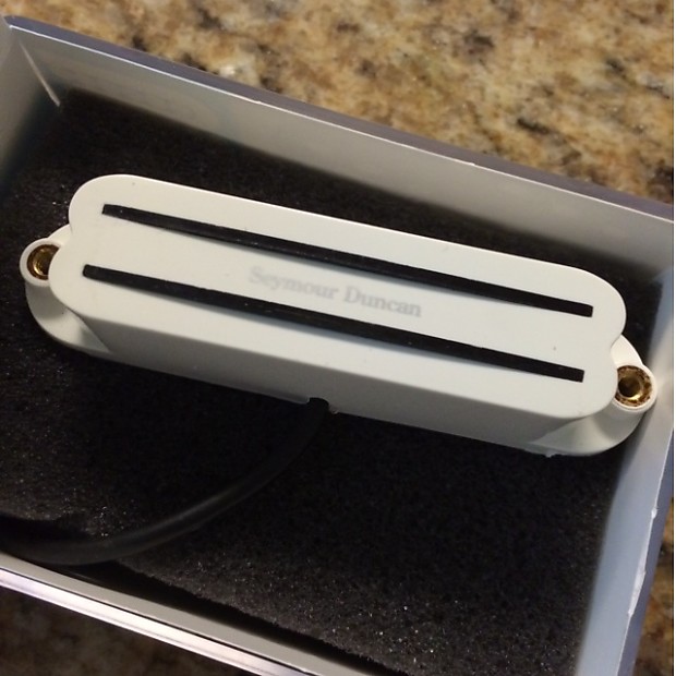 Seymour Duncan Hot Rails for Strat White | Reverb