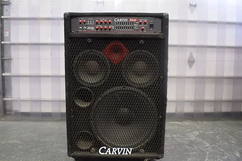 Carvin R600 Cyclops Red Eye Bass Combo - 1990's | Reverb