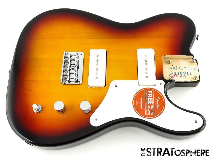 Fender Squier Paranormal Baritone Cabronita Tele LOADED BODY | Reverb