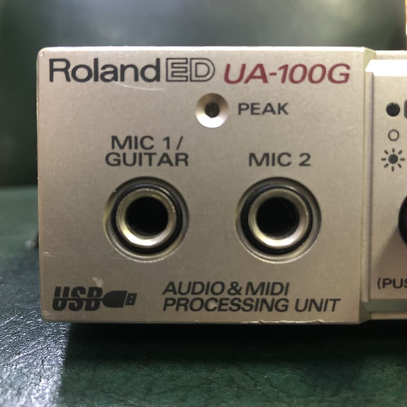 Roland ED UA-100G Audio & MIDI Processing Unit | Reverb