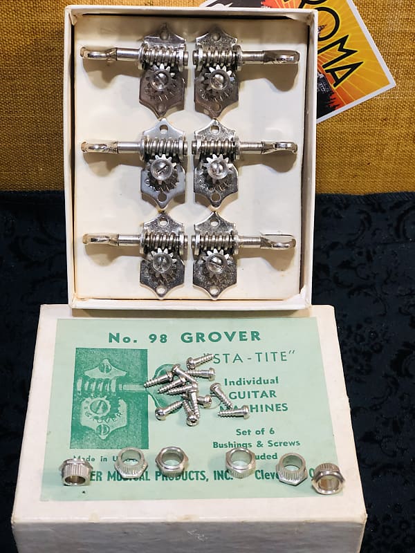 Grover G-98 1950’s - Chromium | Reverb