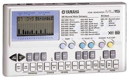 Yamaha MU15 Desktop Synthesizer 1998 | Reverb